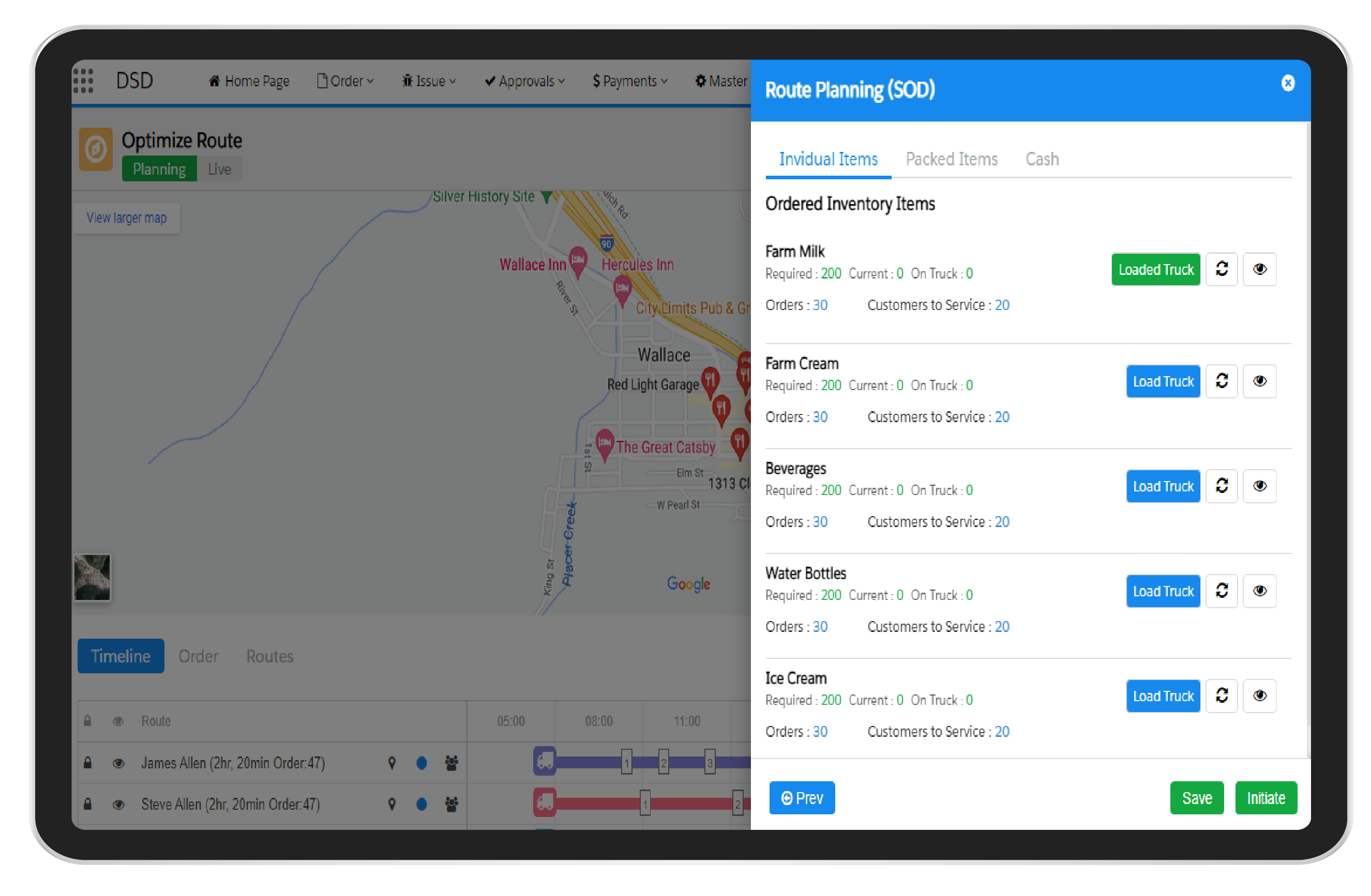 Trucking Software. Truck Inventory Software | bMobile Route Software